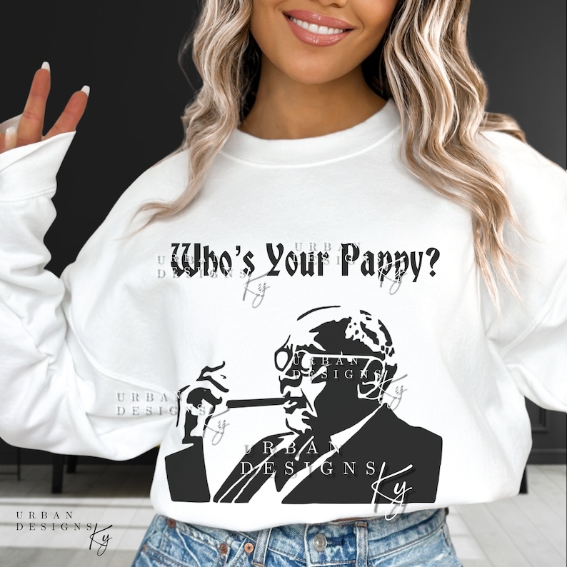 Whos Your Pappy SVG PNG Transparent Background Bourbon Winkle Whiskey ...