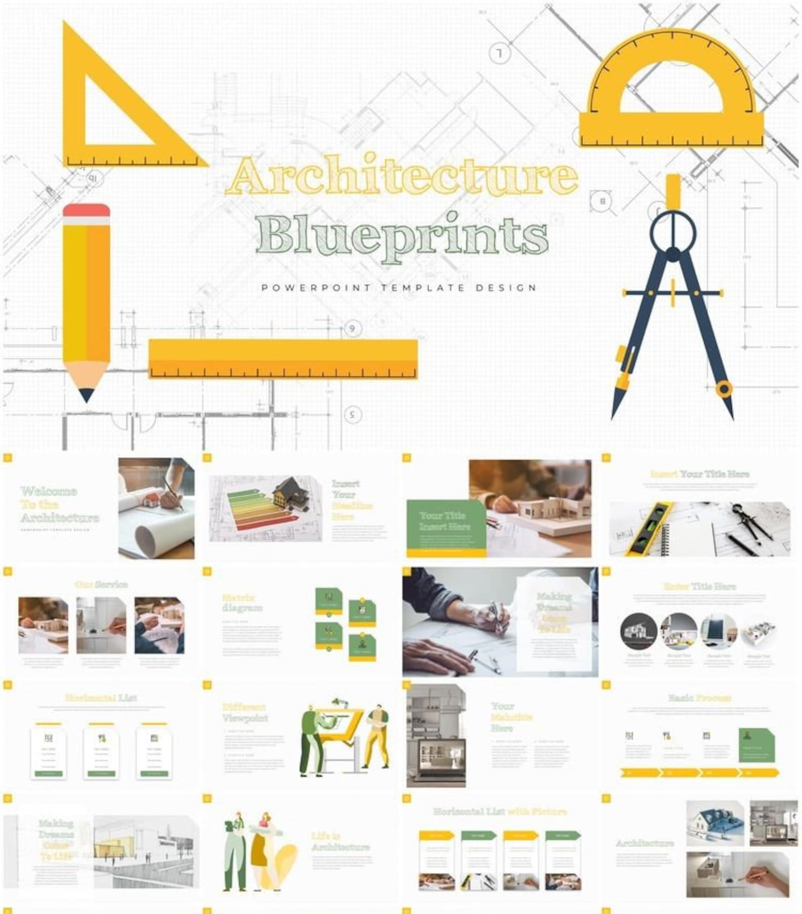 50 Sets of Landscape Architecture Powerpoint Slides, Graphical Plan ...