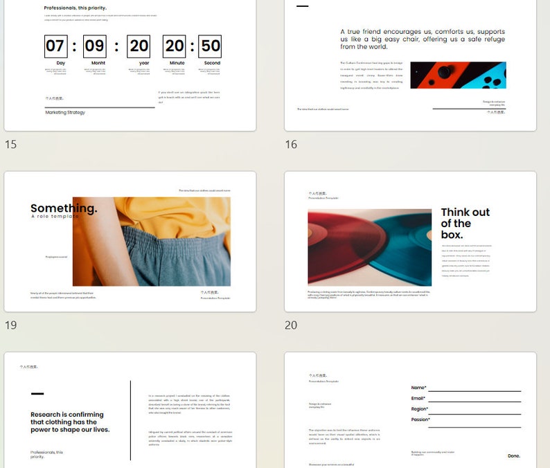 Professional Portfolio for Interview, Introduction , Personal ...