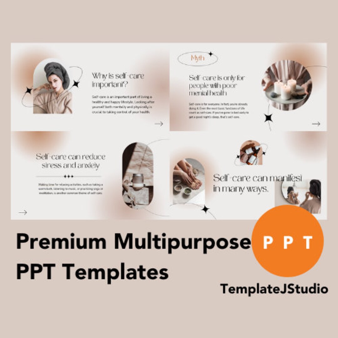 29 Decks of Unique Minimalist Slides of Different Color Themes ...