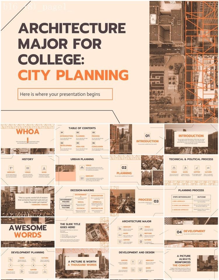 50 Sets of Landscape Architecture Powerpoint Slides, Graphical Plan ...