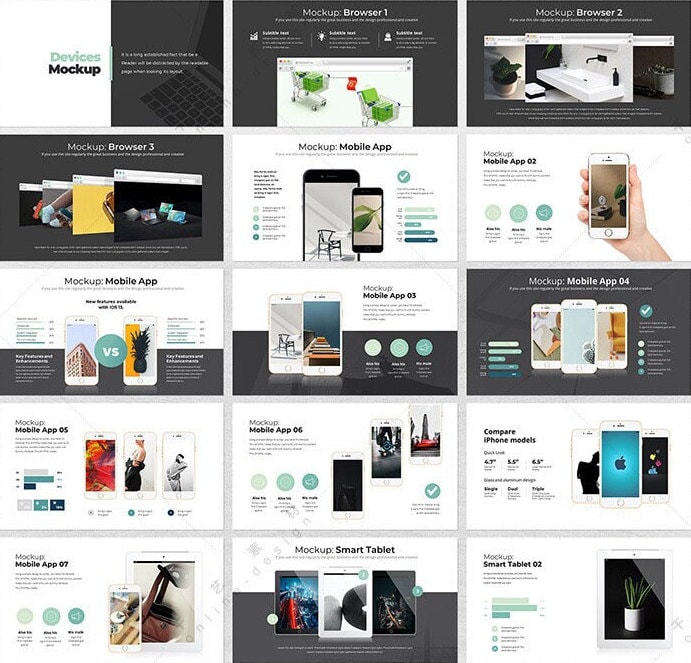 455 Unique Project Proposal Presentation Templates 60 Color - Etsy