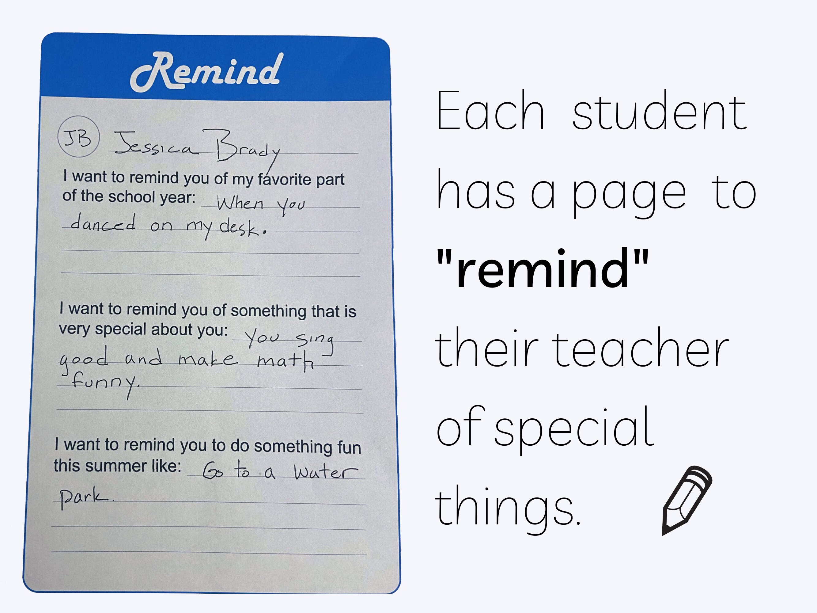 Personalized by Students. Thoughtful Teacher Gift. Printable Download ...