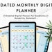 Undated Goodnotes Planner | Monthly Digital Planner | Goodnotes ...