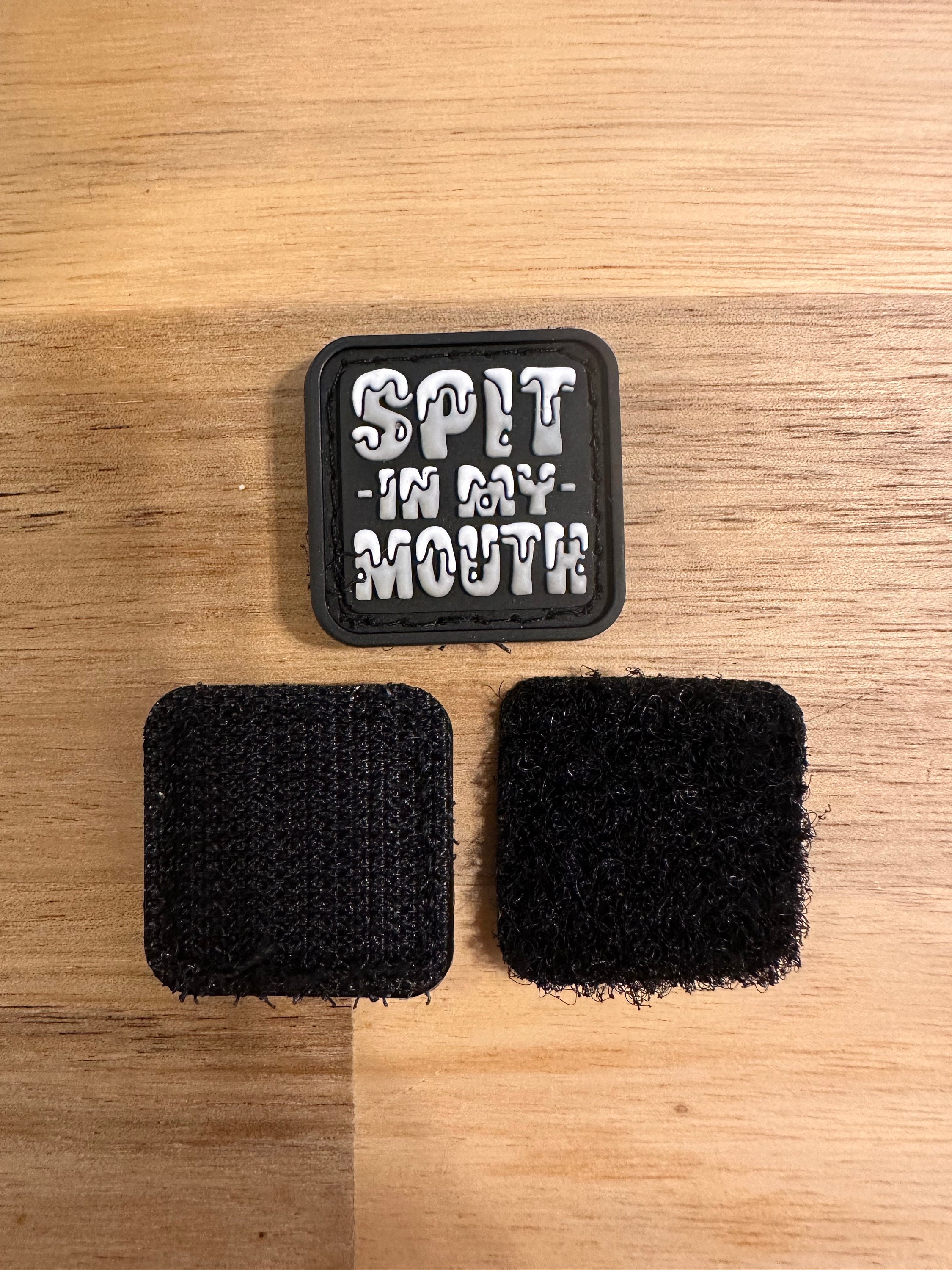 Ranger Eye 'spit in My Mouth' EDC Hook & Loop PVC Patch - Etsy