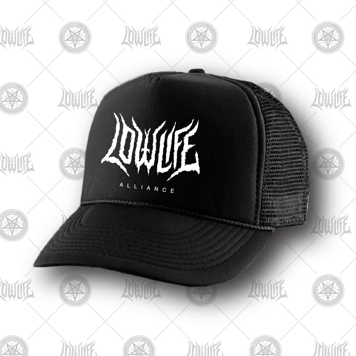 Lowlife Logo Trucker Hat - Etsy