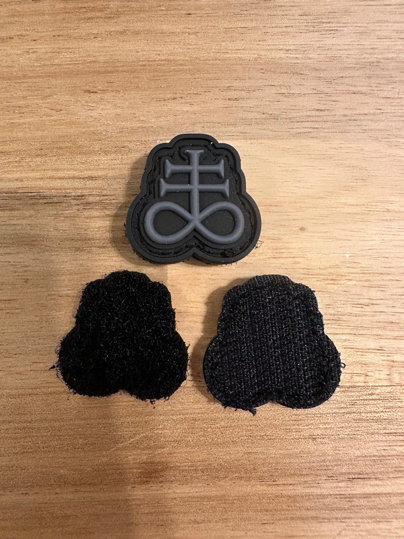 Ranger Eye 'leviathan Cross' Die Cut EDC Hook & Loop PVC Patch - Etsy