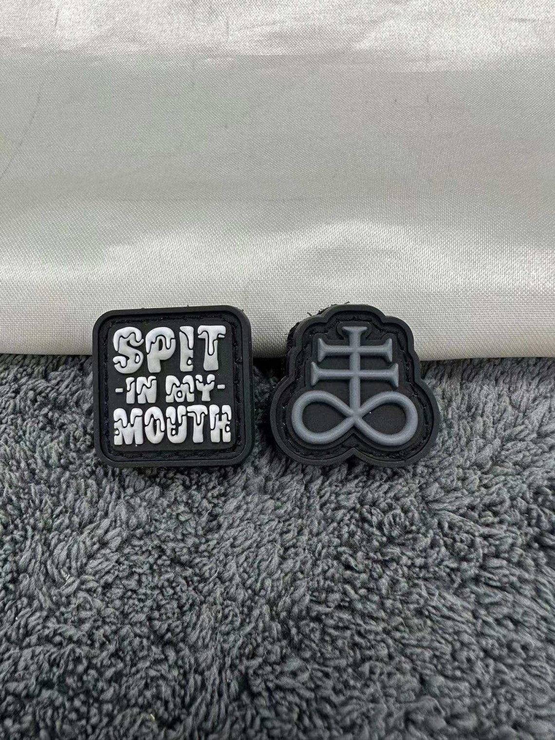 Ranger Eye 'spit in My Mouth' EDC Hook & Loop PVC Patch - Etsy