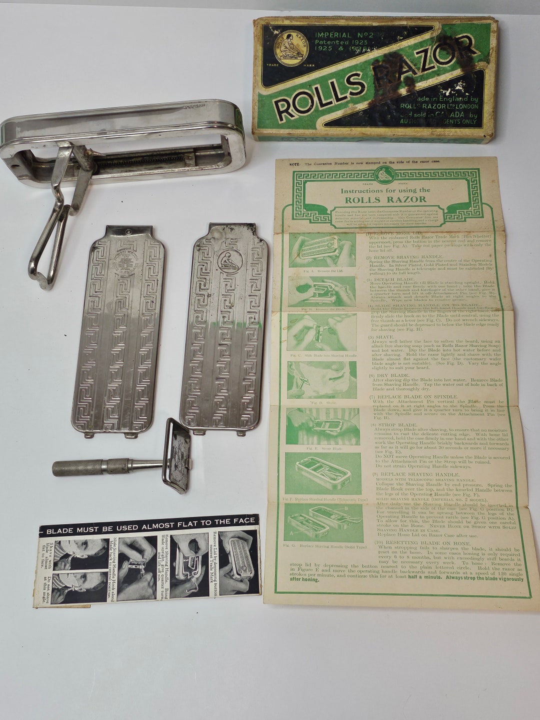 1927 Vintage Rolls Razor Imperial No. 2 With Original Box - Etsy