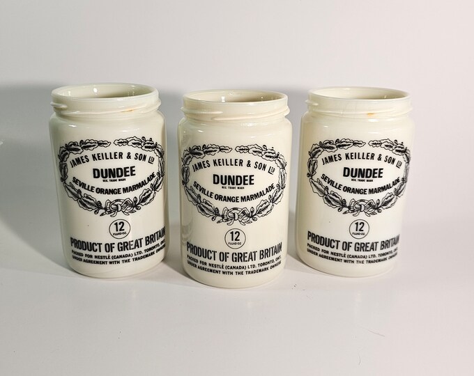Antique Keiller Dundee Roll Lip Marmalade Jars - Etsy
