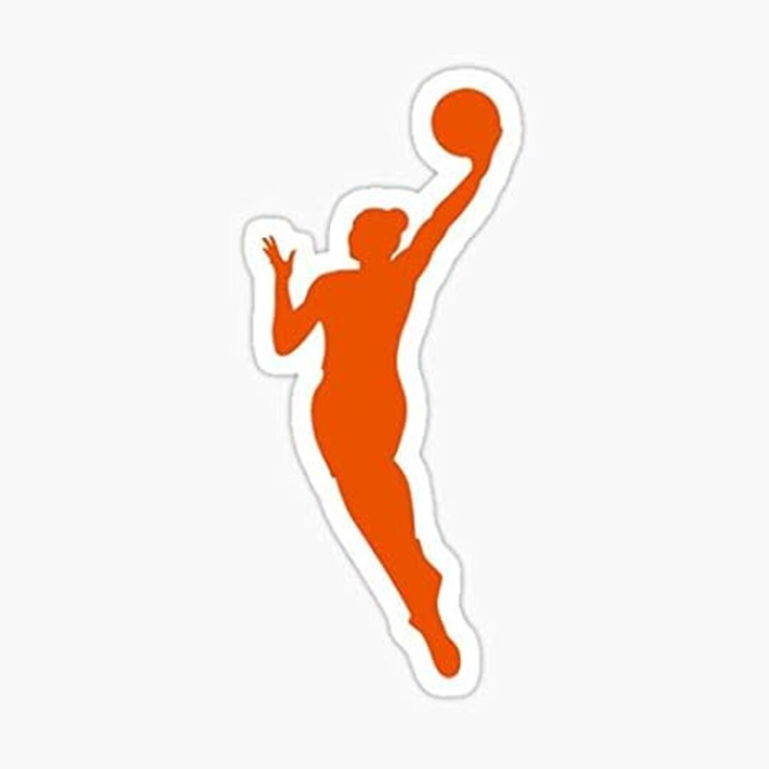 WNBA Logo Sticker - Sticker Graphic - Auto, Wall, Laptop, Cell, Truck ...