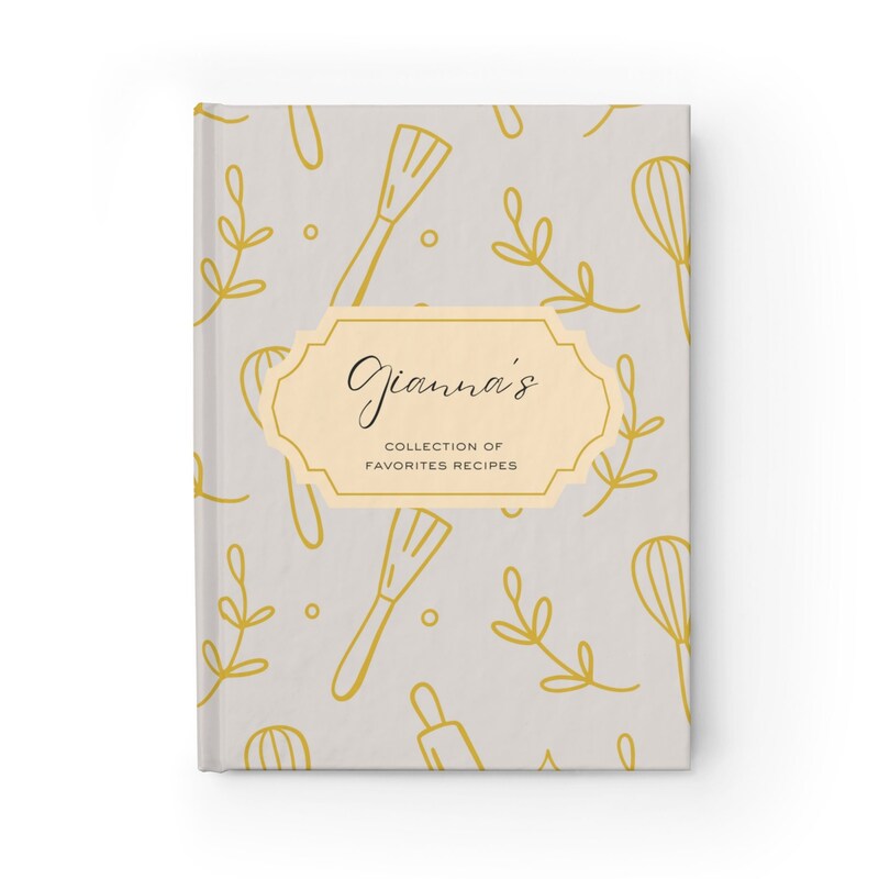 Recipe Notebook - Etsy
