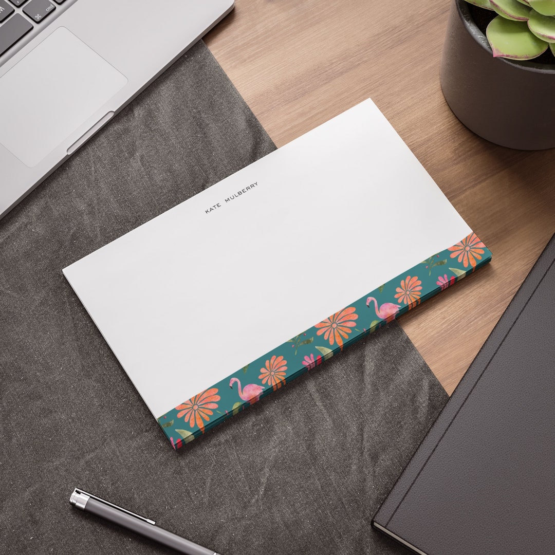 Custom Post-it Elegant Personalized Large Sticky Notes 10x6 Office ...