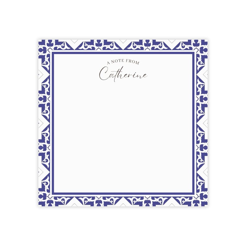 Custom Post-it® Personalized Sticky Notes Floral Note Pads Office Home ...