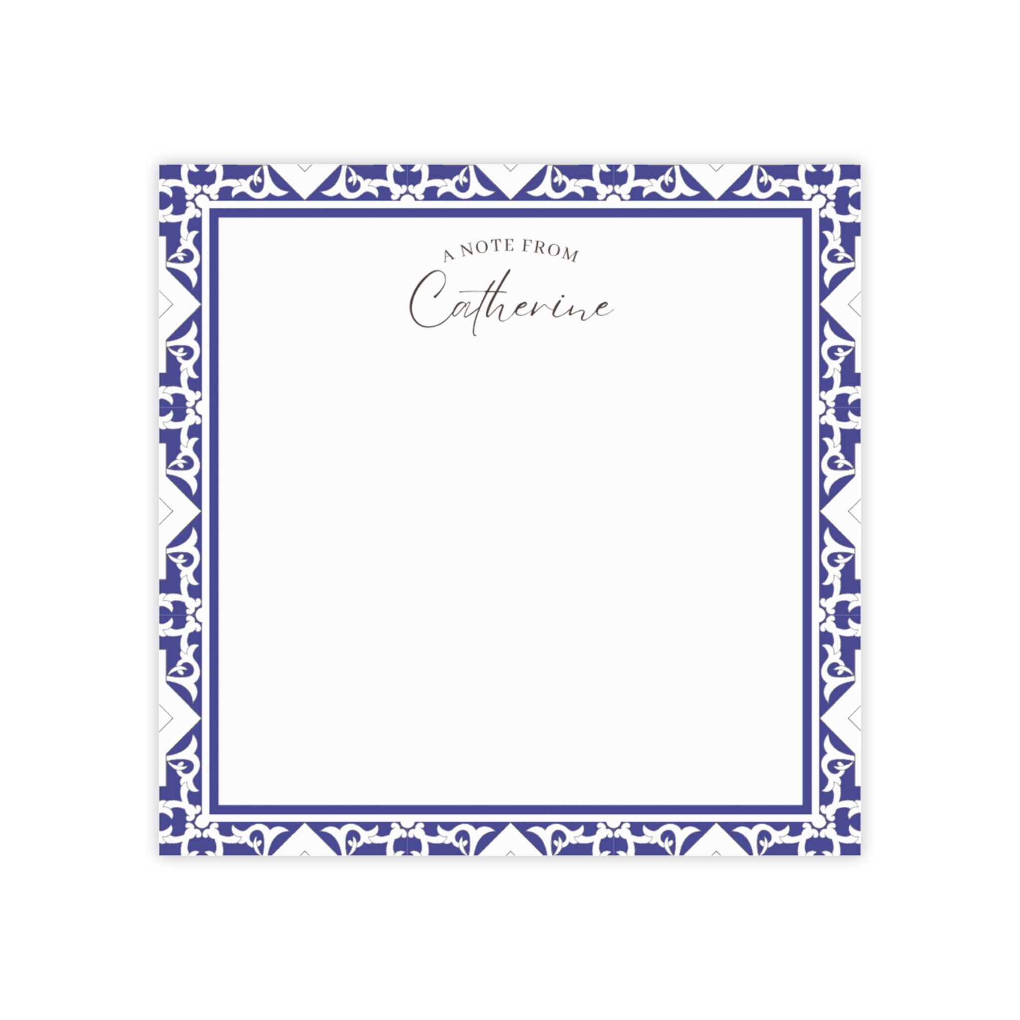 Custom Post-it® Personalized Sticky Notes Floral Note Pads Office Home ...