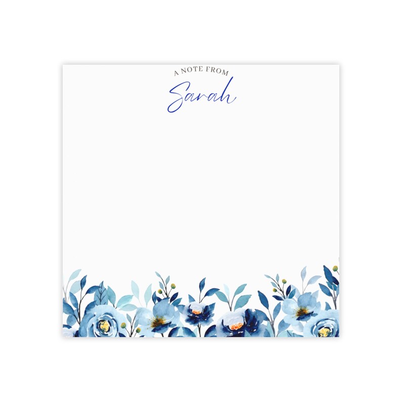 Custom Elegant Post-it® 3x3 | Personalized Sticky Notes | Artisan ...