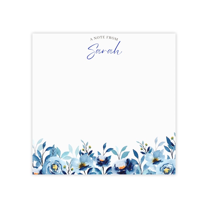 Custom Elegant Post-it® 3x3 | Personalized Sticky Notes | Artisan ...