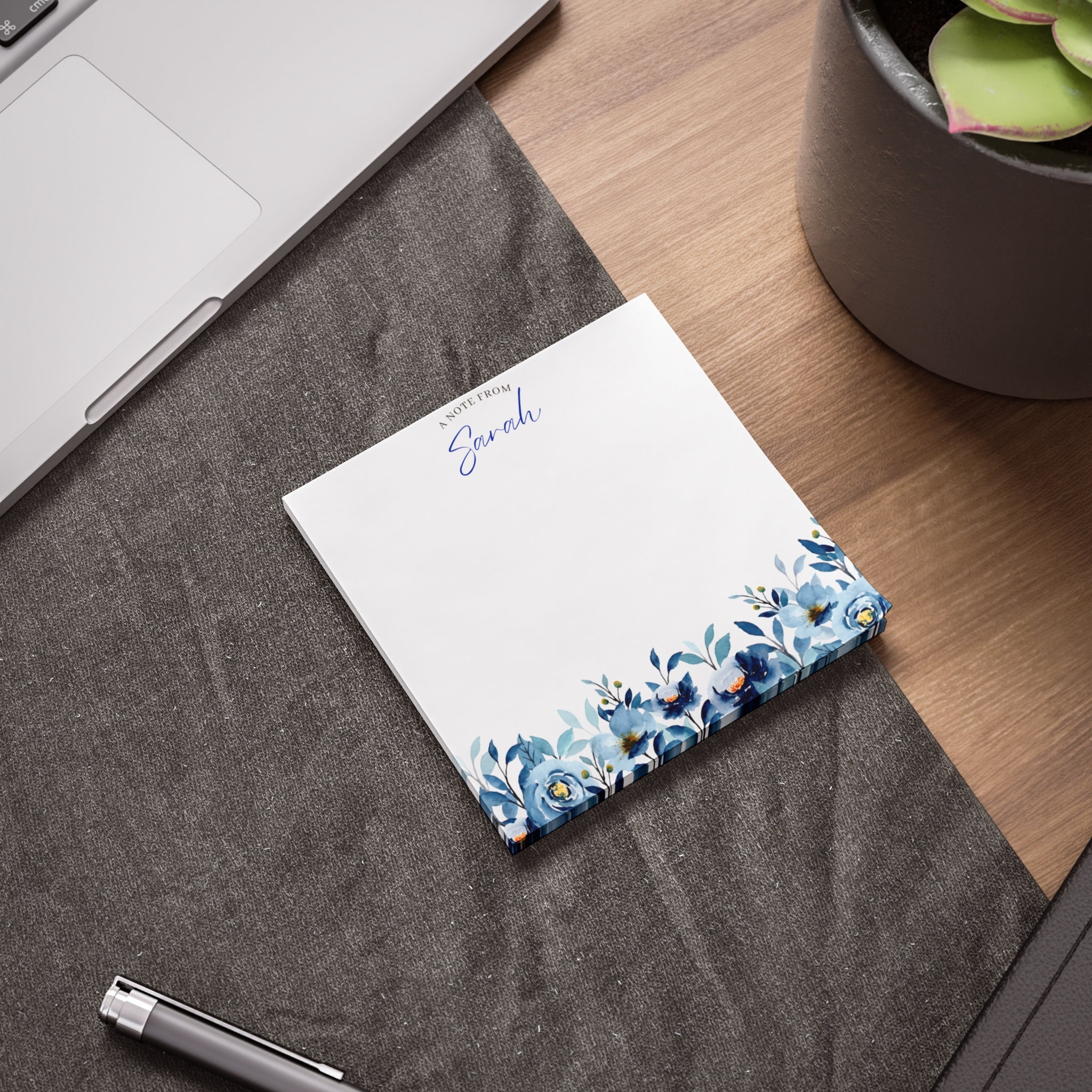 Custom Elegant Post-it® 3x3 | Personalized Sticky Notes | Artisan ...