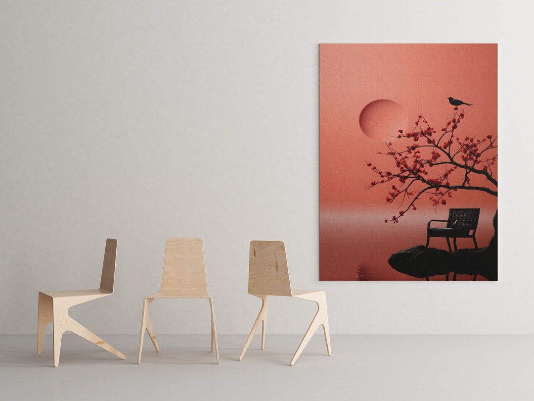 Abstract Art Print Negative Space Art Printable Wall Art Printable Art ...