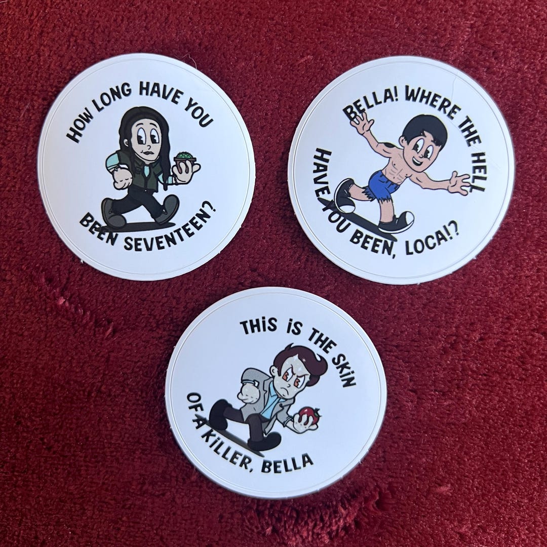 The Twilight Saga - Sticker Trio - Etsy