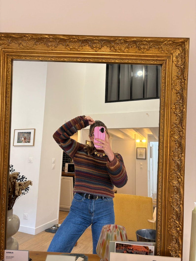 Crochet Sweater Pattern – Easy Pullover PDF – Beginner Friendly Pattern ...