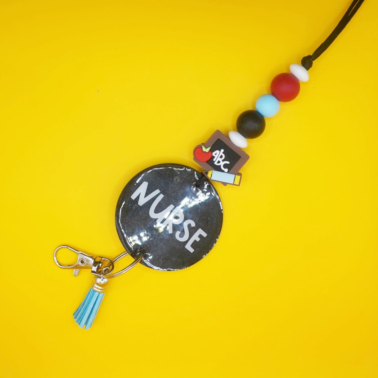 Teacher Breakaway Lanyard Blackboard Chalkboard Teacher Appreciation ...