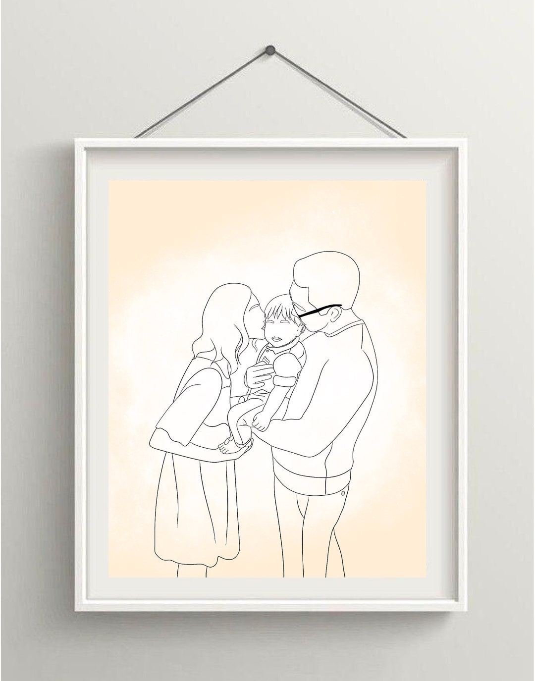 Custom Line Art - Etsy