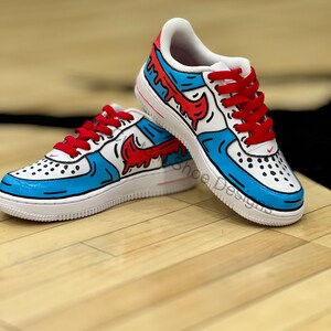 Comic/cartoon Drip Style AF1 All Sizes - Etsy UK