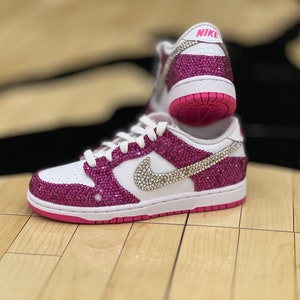 Elite Bling Pink Dunk - Etsy