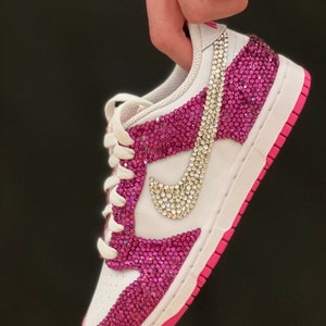 Elite Bling Pink Dunk - Etsy