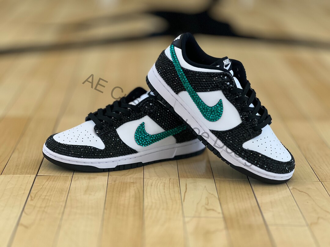 Fully Blinged Black Dunk Toddler - Etsy