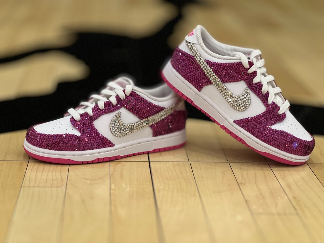 Elite Bling Pink Dunk - Etsy