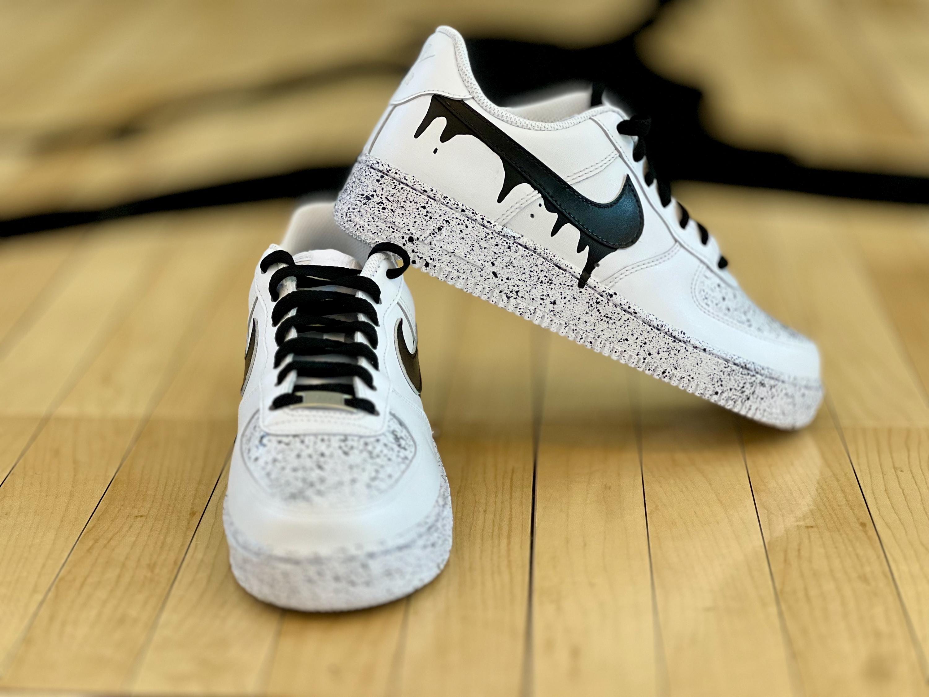 Splatter/drip Style AF1 All Sizes - Etsy