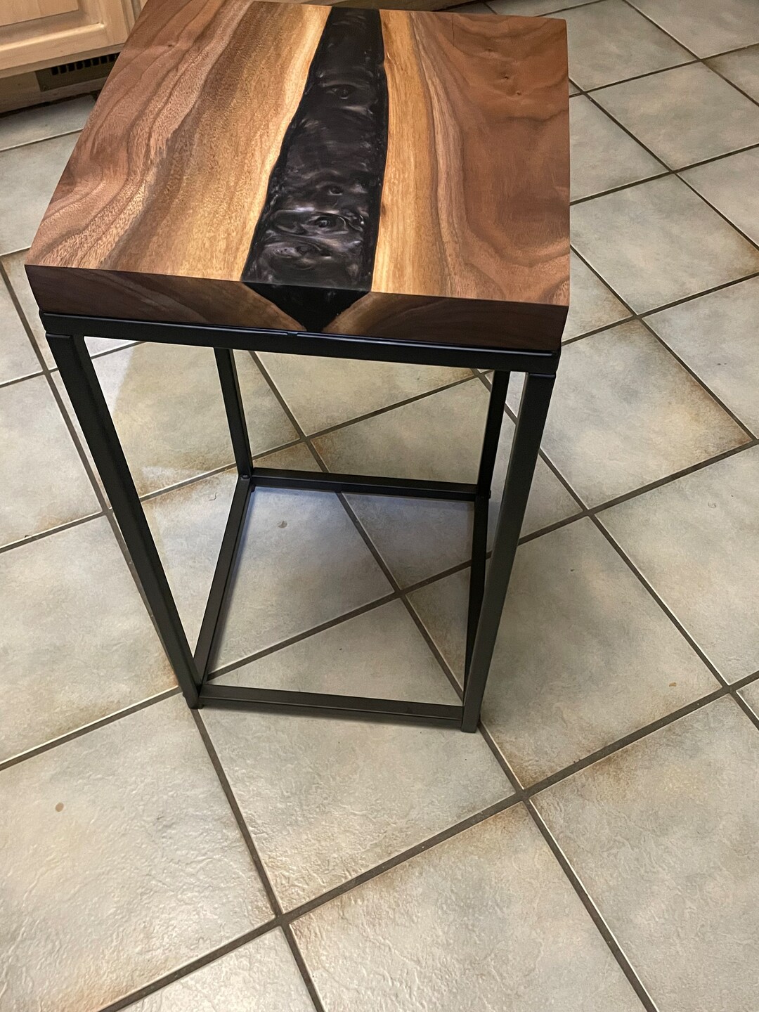 Walnut River End Table - Etsy