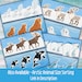 Arctic Animals Count and Clip Cards, Winter Counting Activity for ...