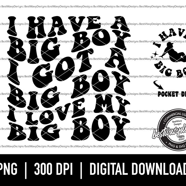 Big Boy Svg - Etsy
