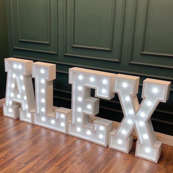Big Marquee Letters - Etsy