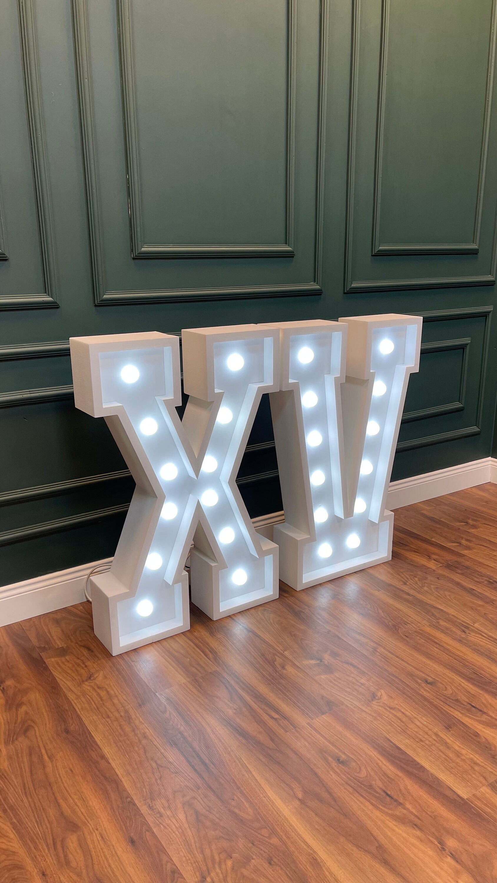Light up Letter Marquee Letters Giant Letter 3D Letters - Etsy