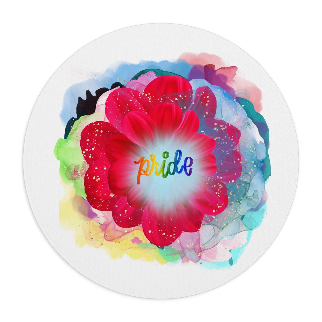 Ten Hearts Pride Mouse Pad - Etsy