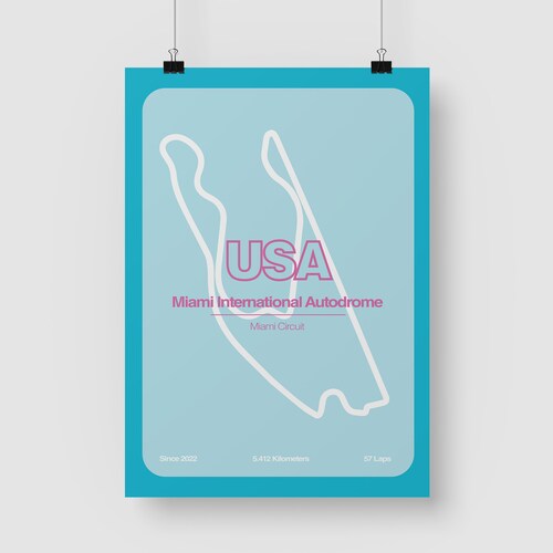 Set of 6 Formula 1 Poster Digital Download Print F1 Wall Art - Etsy