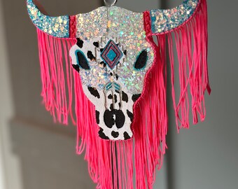 Aztec Bull Hanging Freshie - Etsy