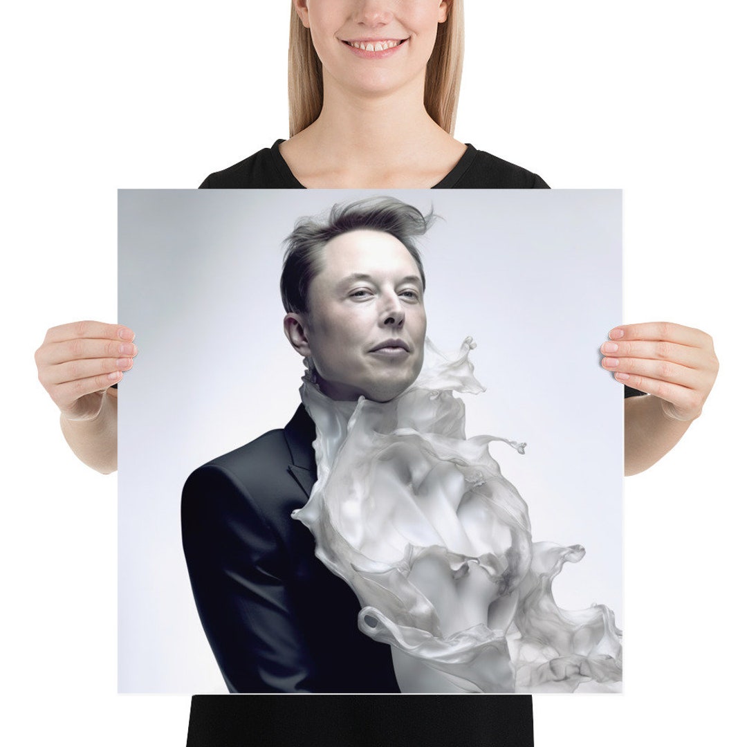 Poster ' Elon Musk ' - Etsy