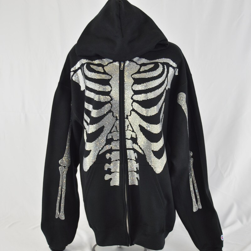 Skeleton Hoodie Hoodies Etsy