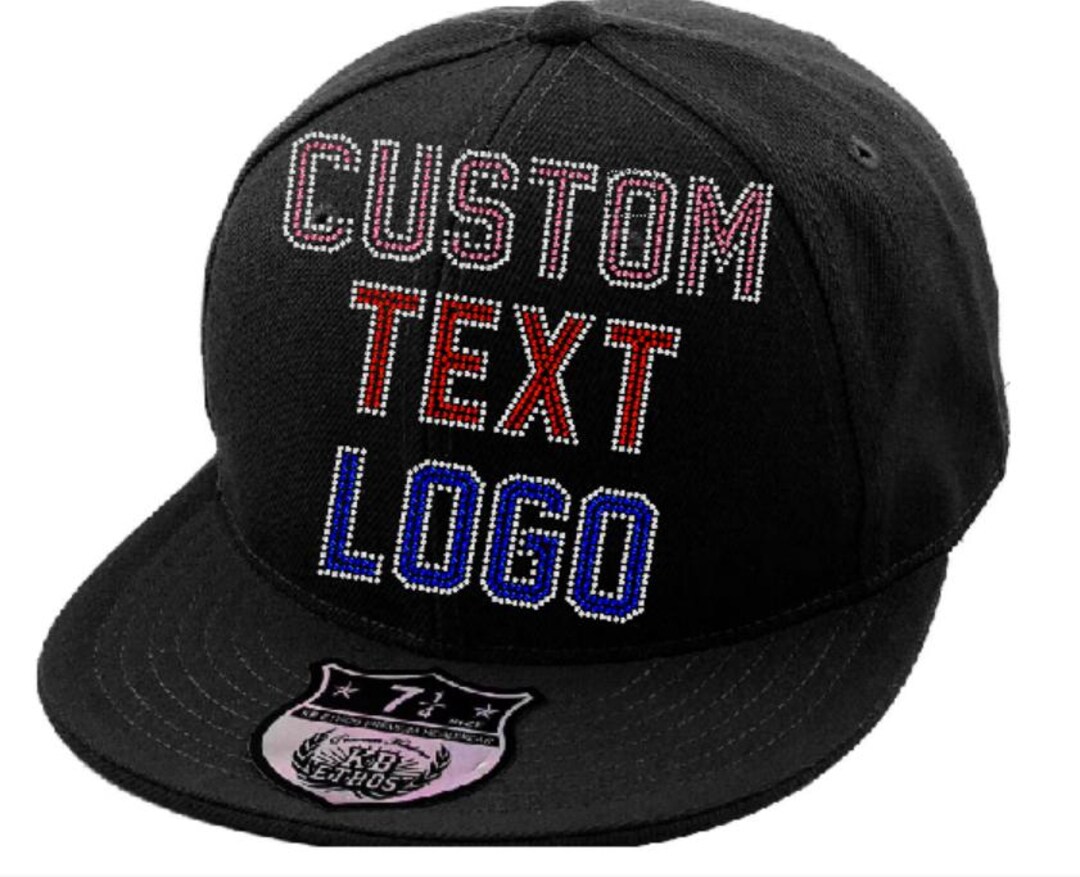 Custom Rhinestone Hats Custom Rhinestone Caps Bling Hats Personalized ...