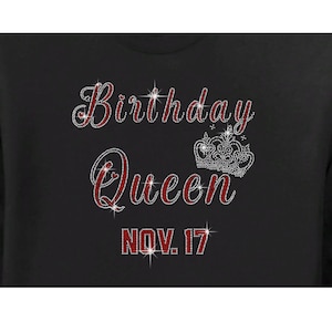 Custom Rhinestone Shirt: Personalized Bling Apparel - Etsy