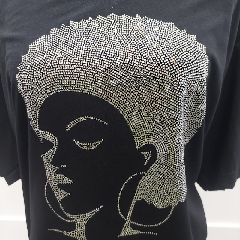 Rhinestone Shirt - Etsy