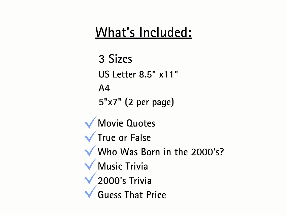 2000s Games Bundle, 2000s Party Games, 2000s Trivia Games, Y2K, Games ...