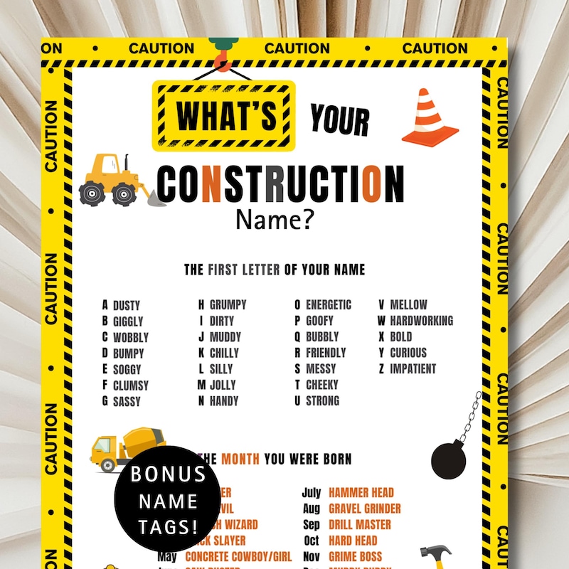 Spanish for Construction - Etsy