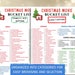 Christmas Movie Bucket List Bundle: Family Holiday Films Checklist (PDF ...