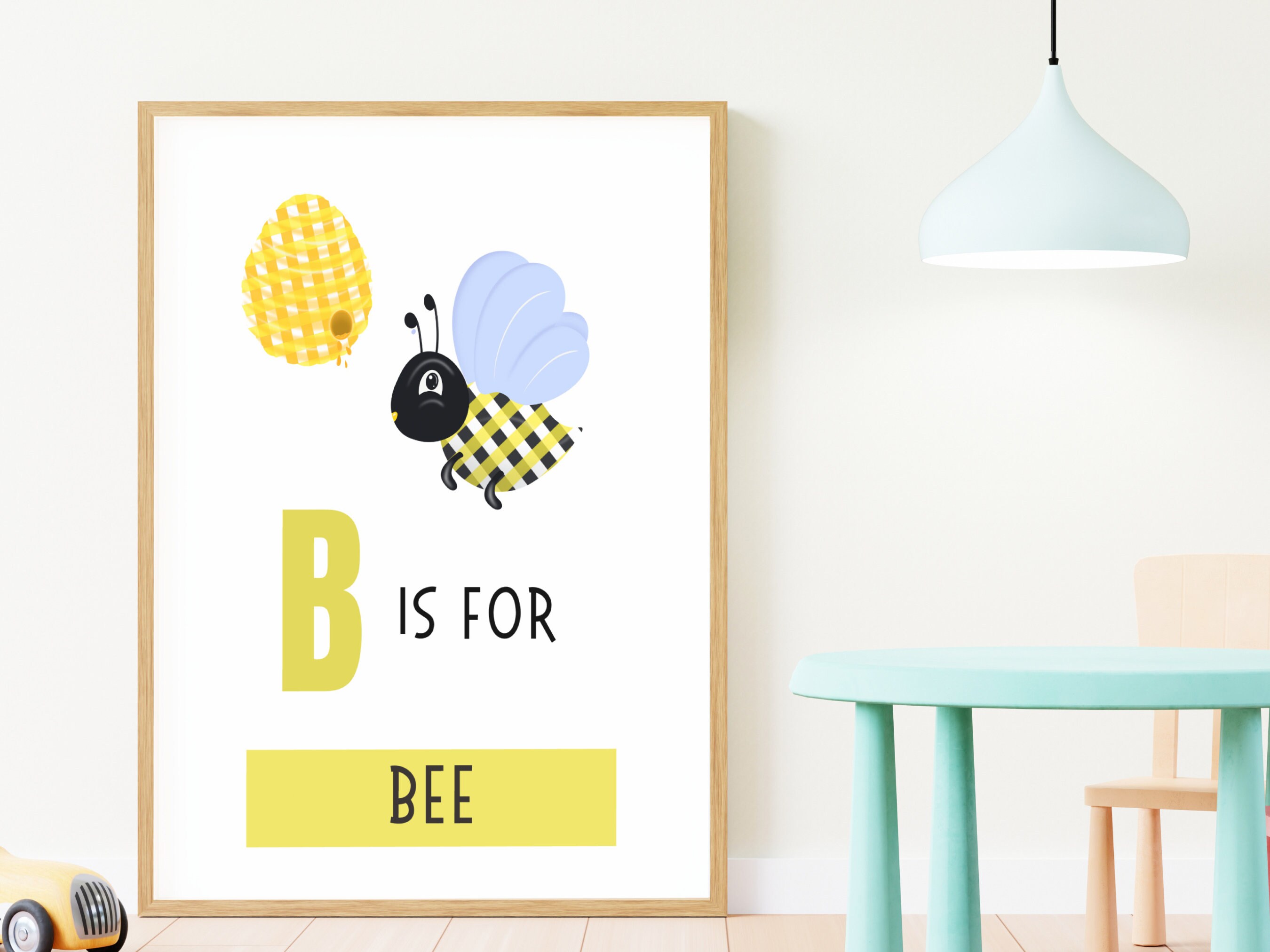 Bug ABC Learning Posters, Set of 6 Nursery Prints (digital Download) - Etsy